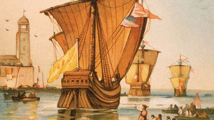 Christopher Columbus – The first voyage | Britannica – DAVE DOES HISTORY