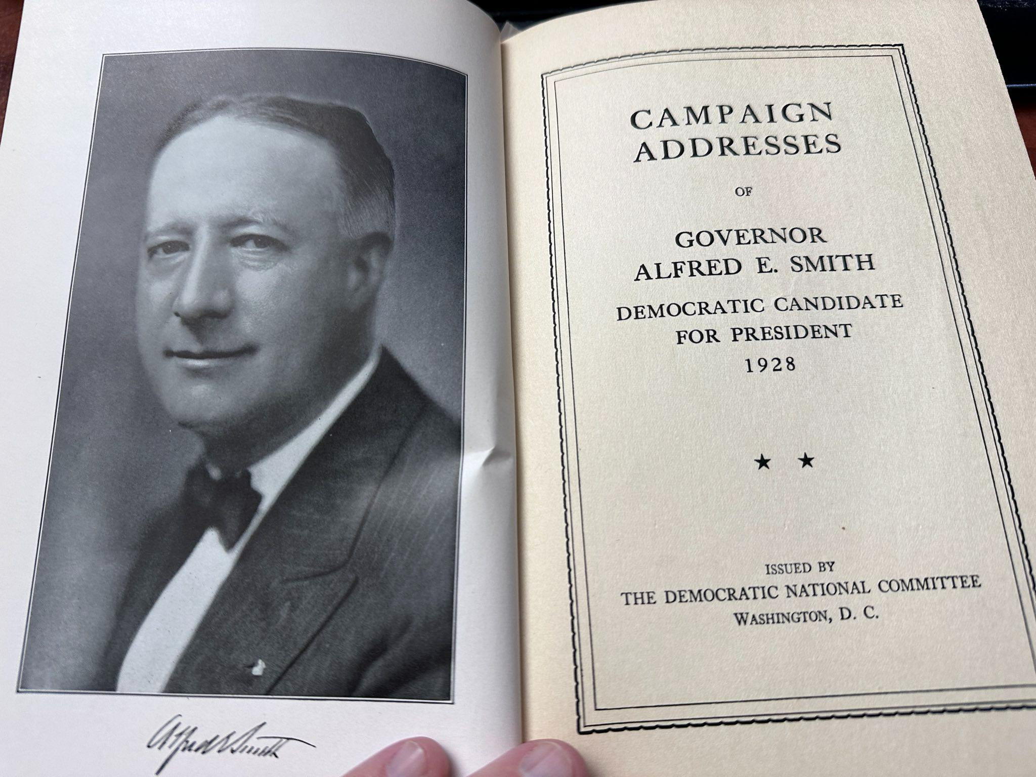 Al Smith – DAVE DOES HISTORY