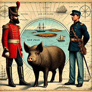 The Pig War – DAVE DOES HISTORY